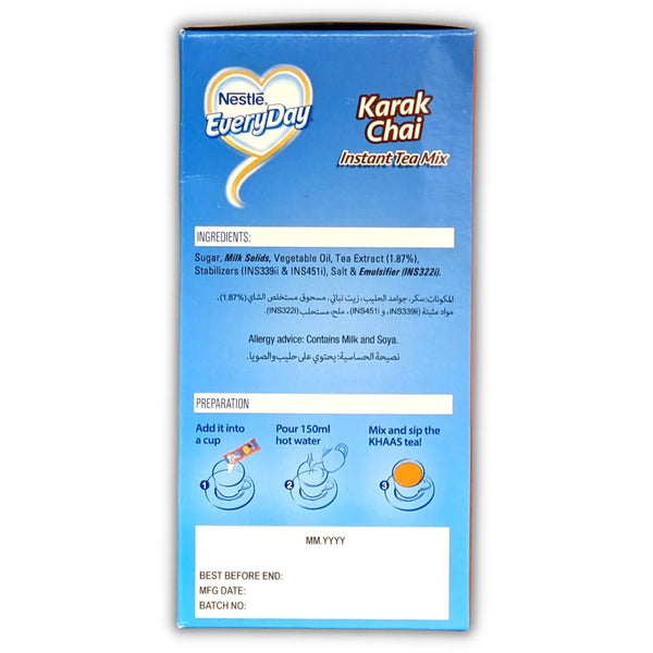 Nestle Everyday Instant Tea Mix Karak Chai Just Add Hot Water, 10 Sach ...